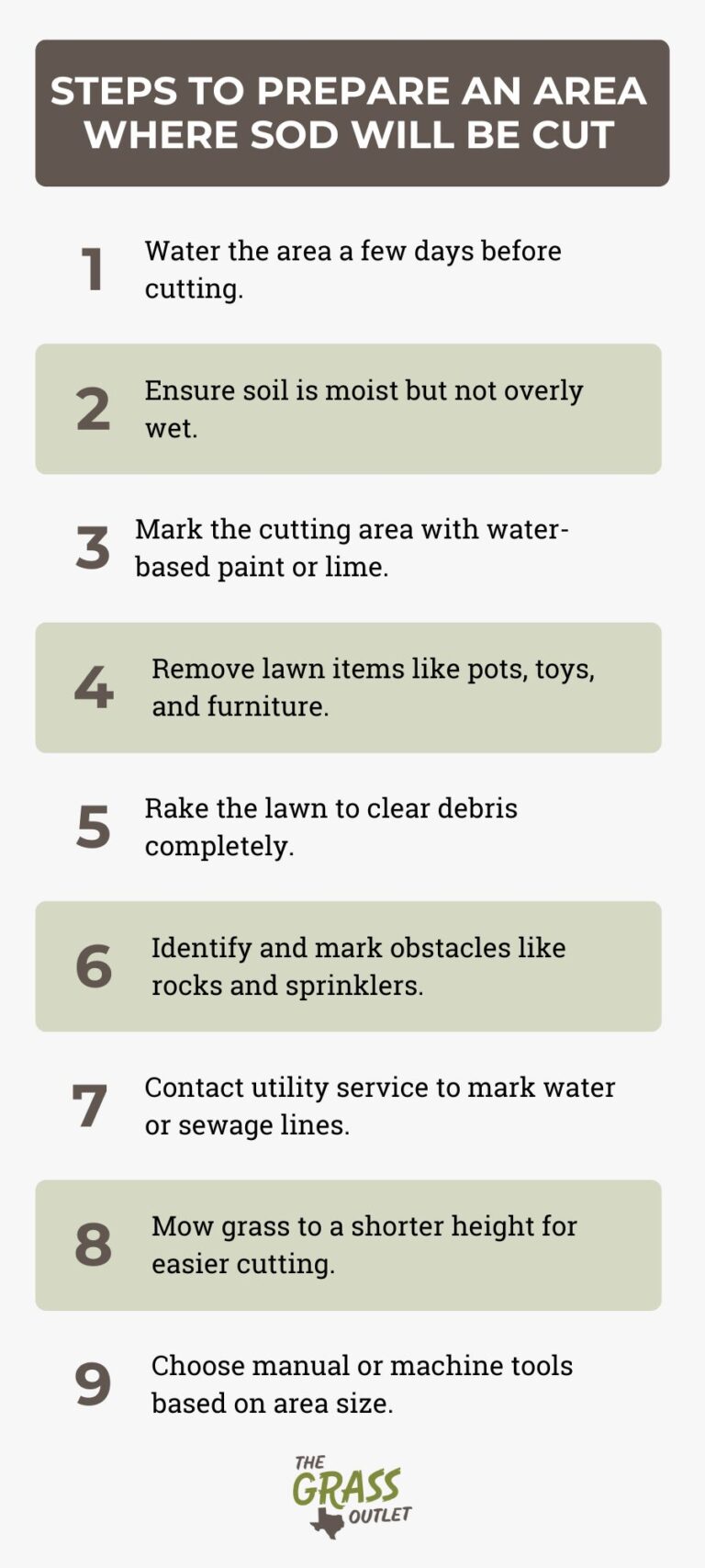 How to Cut Sod - Guide and Tips | The Grass Outlet